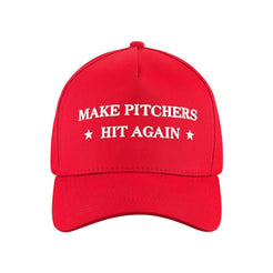 Make Pitchers Hit Again Baseball Cap | Pitcherclips Store
